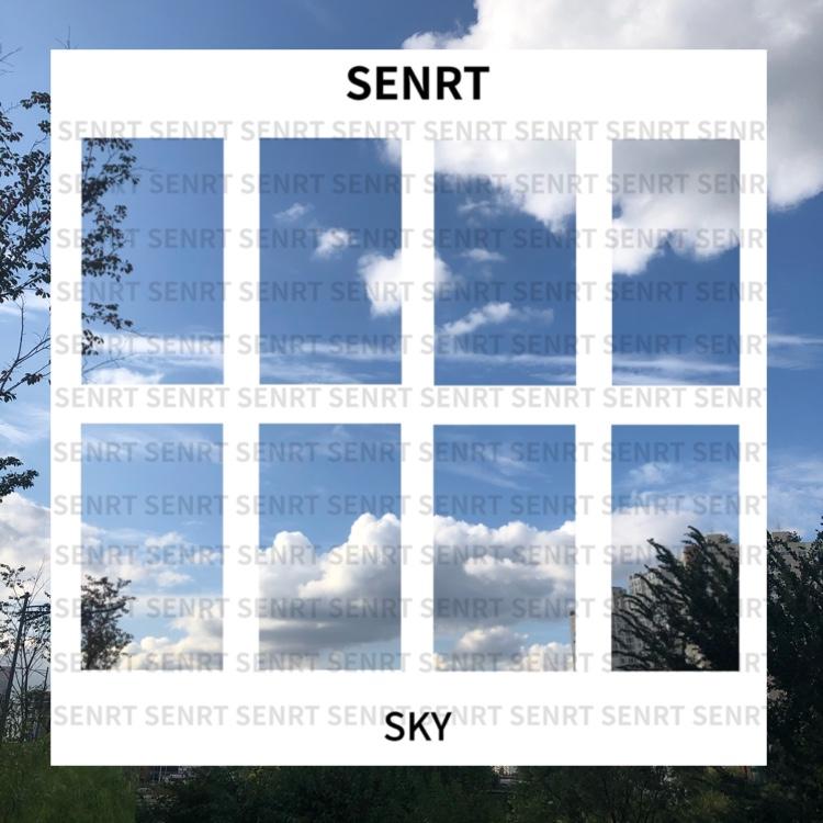 Sky rectangle sticker | Webudding