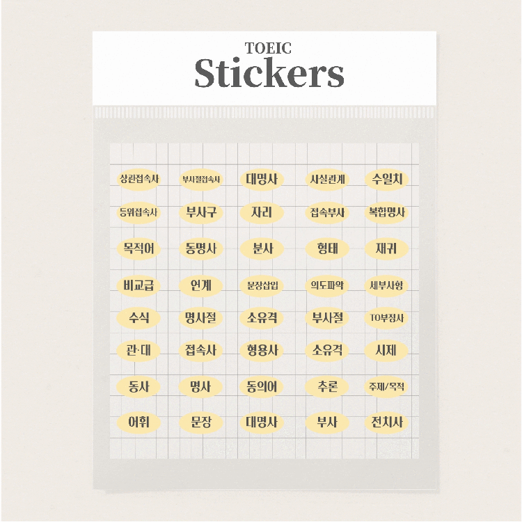 Grammar term stickers | Webudding