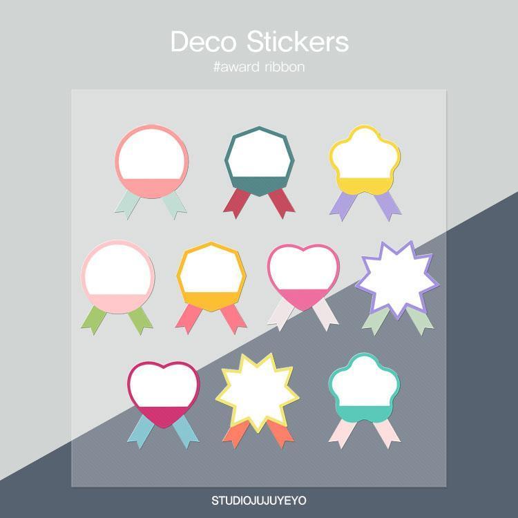 Award ribbon sticker | Webudding