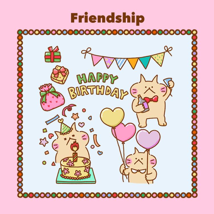 Happy birthday!! sticker | Webudding