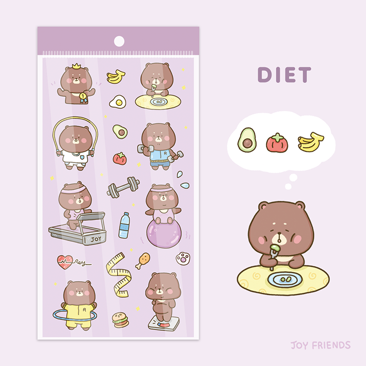 Roy's diet sticker | Webudding