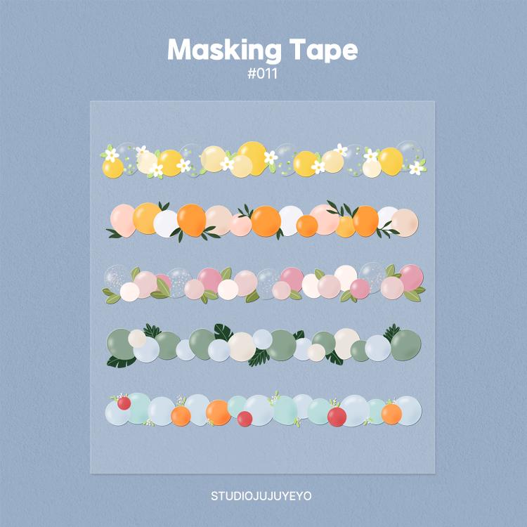 Washi tape sticker #011 | Webudding