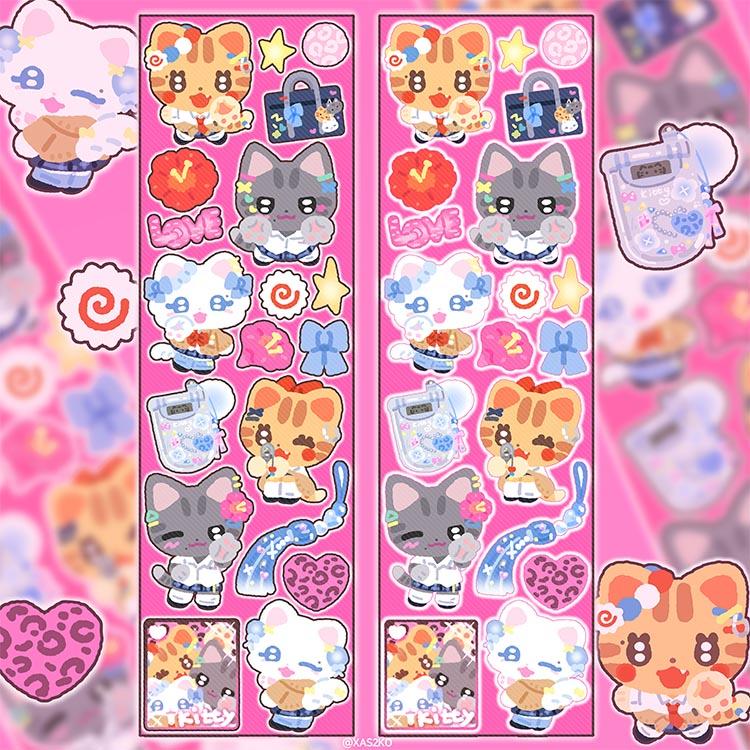 Gal cat sticker | Webudding