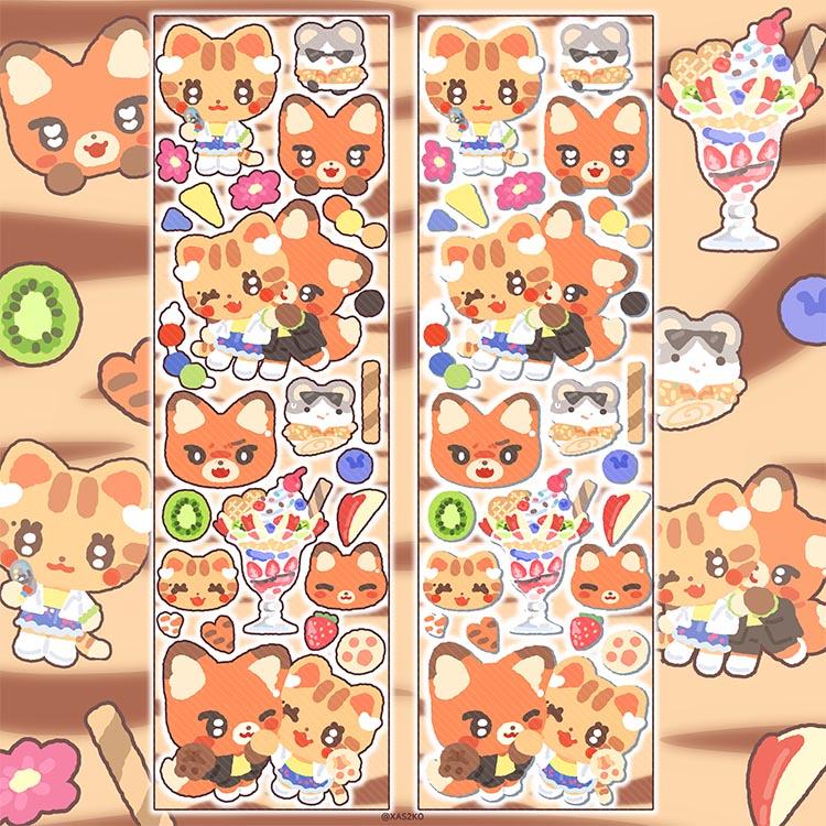 Gal cat Hina episode sticker | Webudding