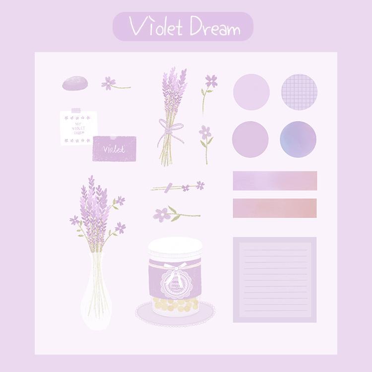 Violet dream sticker | Webudding