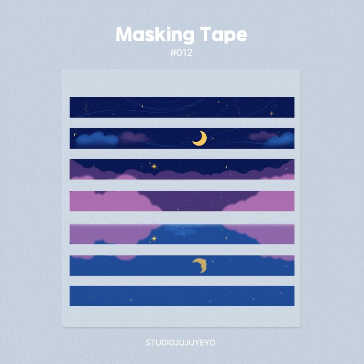 Washi tape sticker #012 | Webudding
