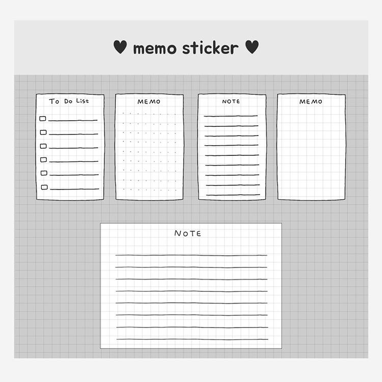 Memo sticker | Webudding