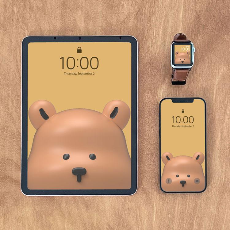 마이 버디 동구 배경화면 (폰,아이패드,애플워치) | 위버딩