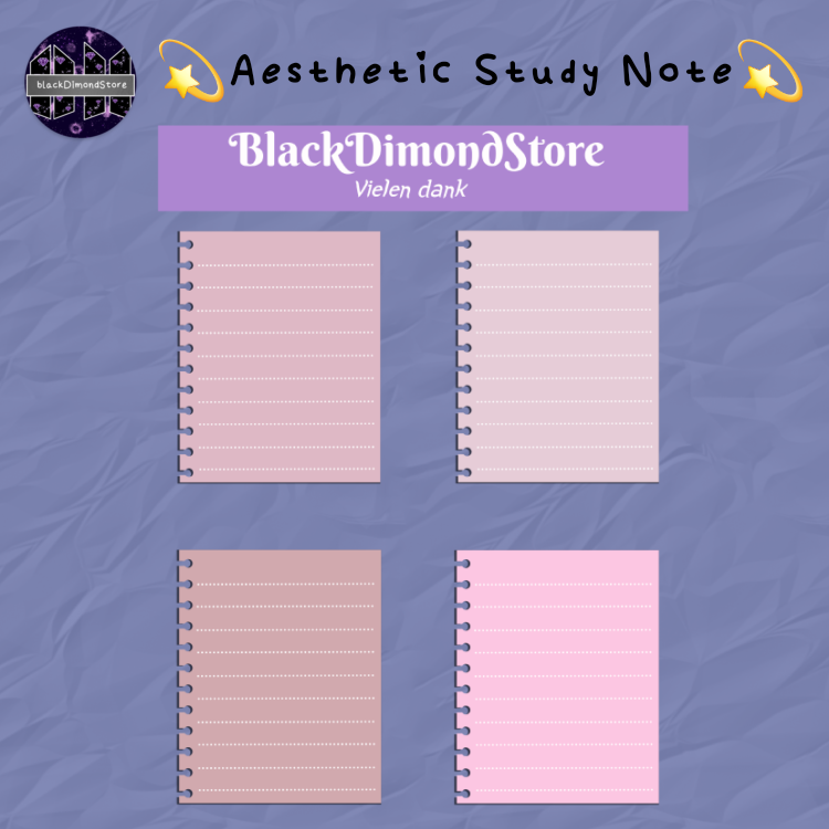 Aesthetic digital Study Stickers | 위버딩