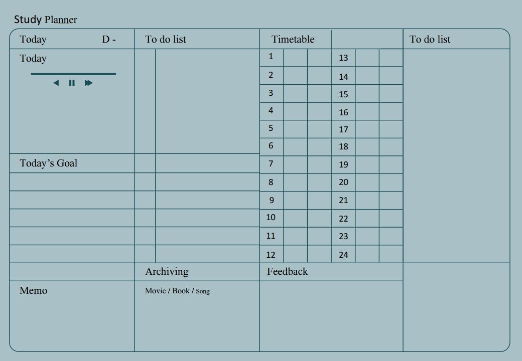 Study Planner | Webudding