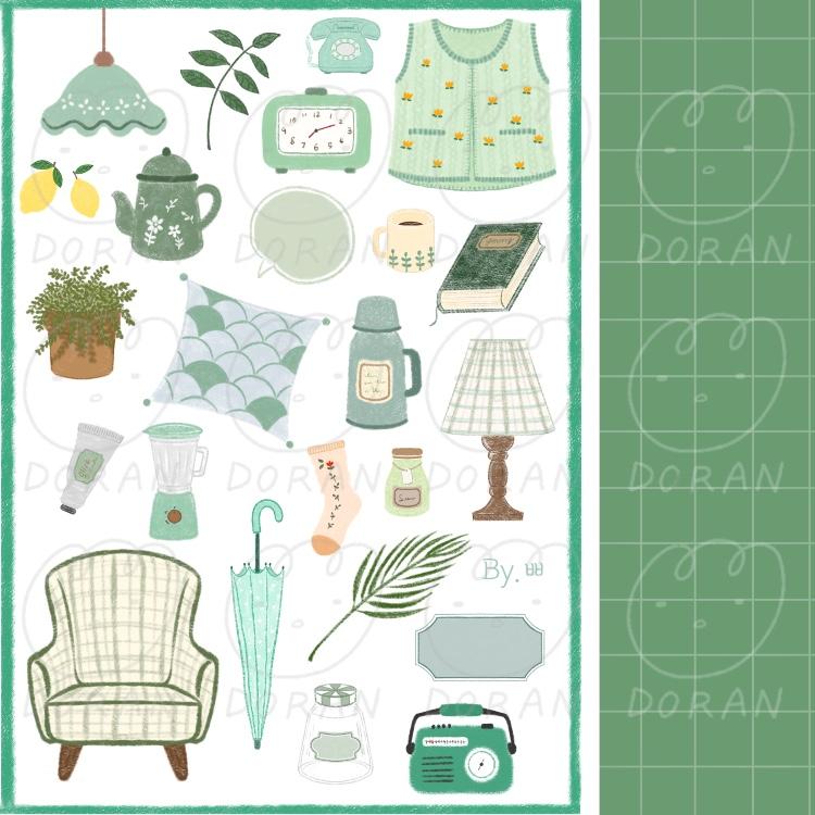 Green sticker | Webudding