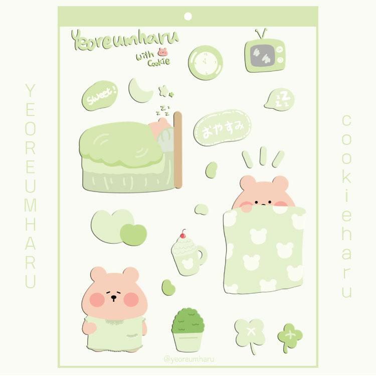 Cookieharu sticker | 3d ver. | Webudding