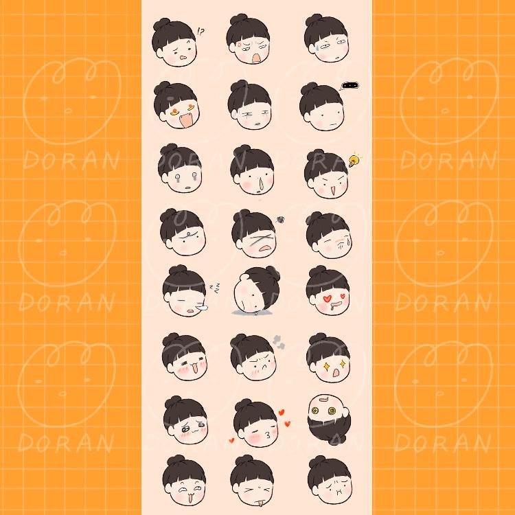 Mrs.ppo expression sticker | Webudding