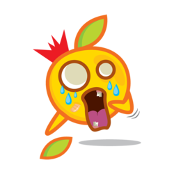 Zombie Orange sticker | Webudding