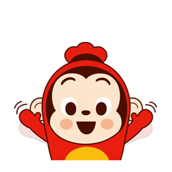 Sausage Monkey! Lovely Cocomong sticker | Webudding