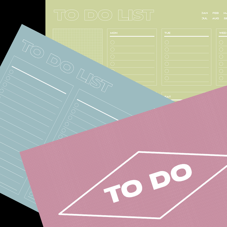 To do list, checklist | Webudding