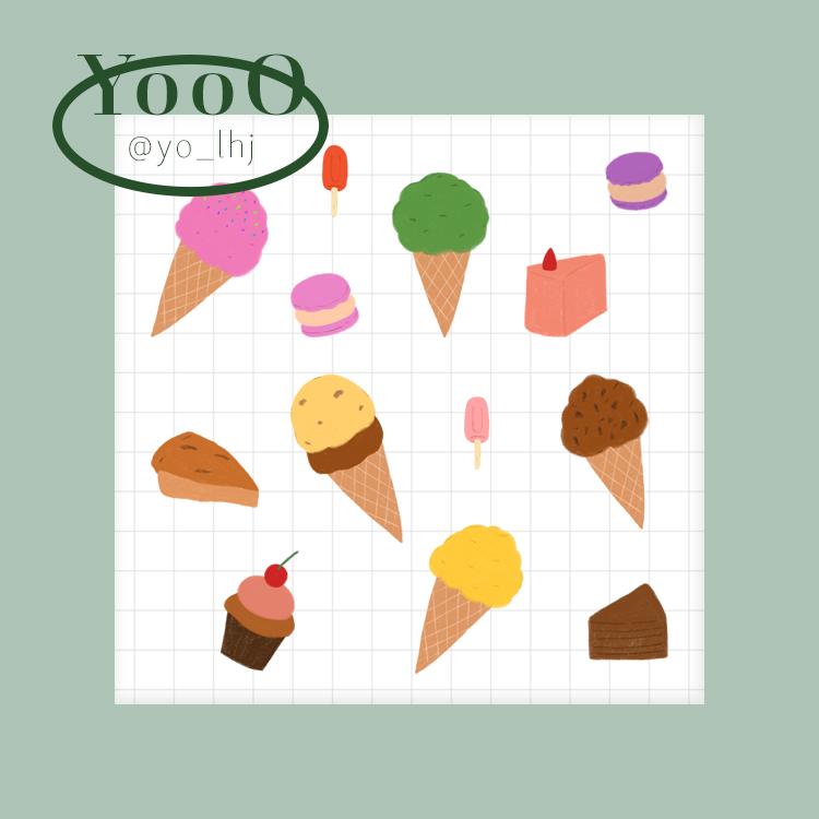 Delicious dessert sticker 1 | Webudding