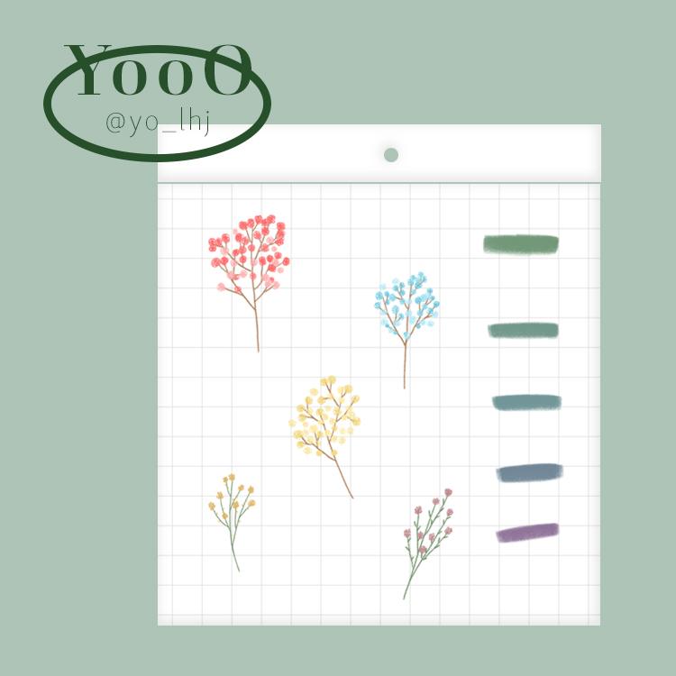 Flowers sticker 1 | Webudding