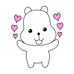 Cute White Bear Tori | Webudding