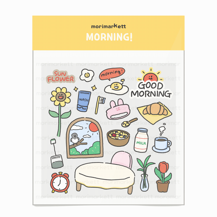 MORNING! sticker | Webudding