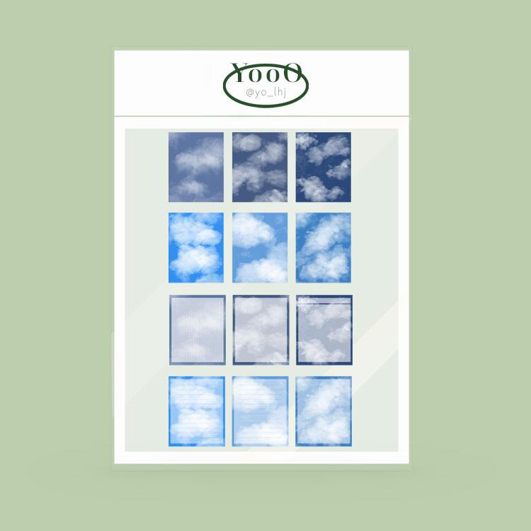 The sky sticker 1 | Webudding