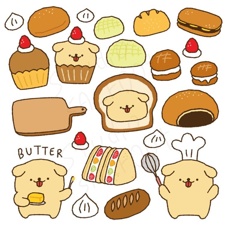 빵빵한댕댕 스티커 | Webudding