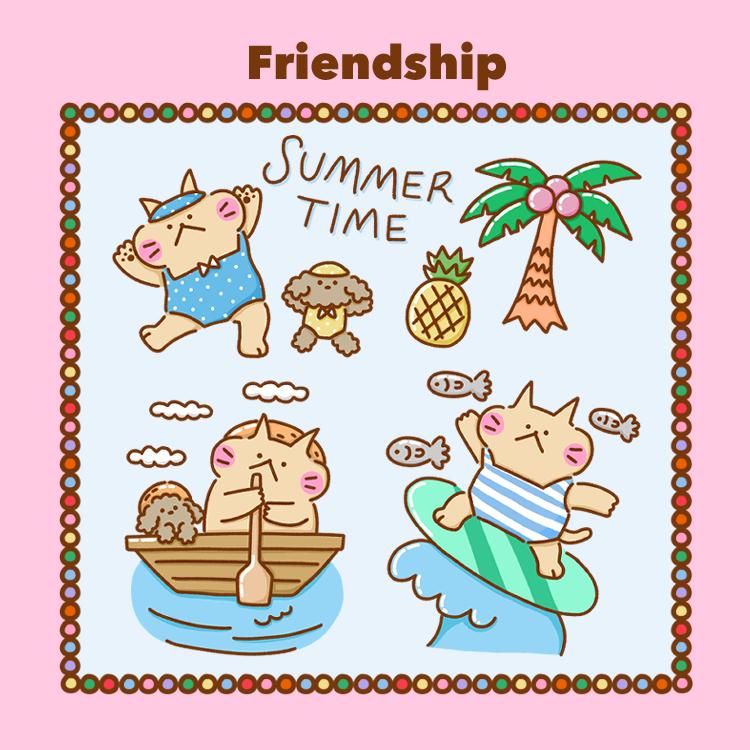 Summer is here. Second sticker | Webudding