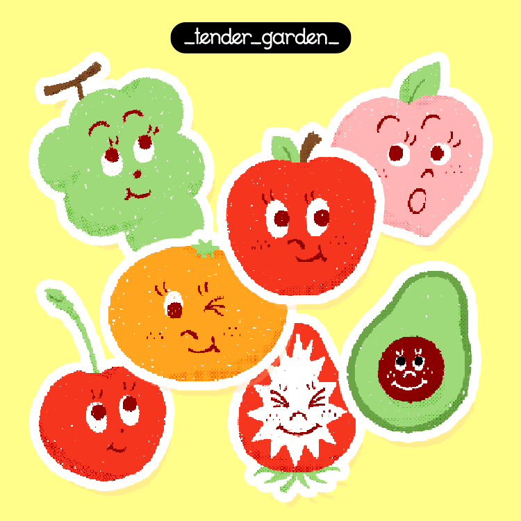 Fruit sticker | Webudding