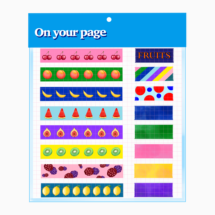 Fresh fruits sticker | Webudding