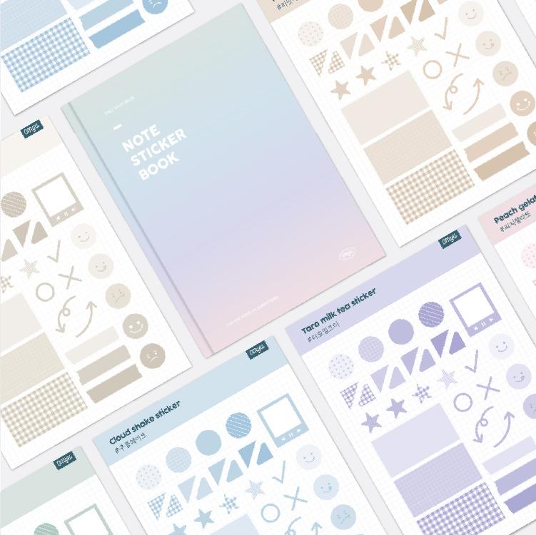 Delicious Sticker Book 6 set | Webudding