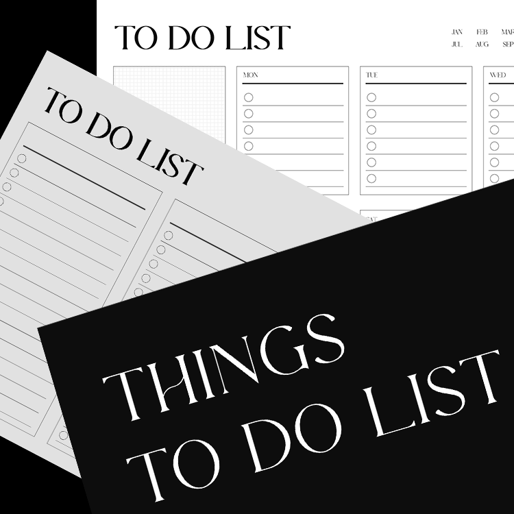To do list, check list | Webudding