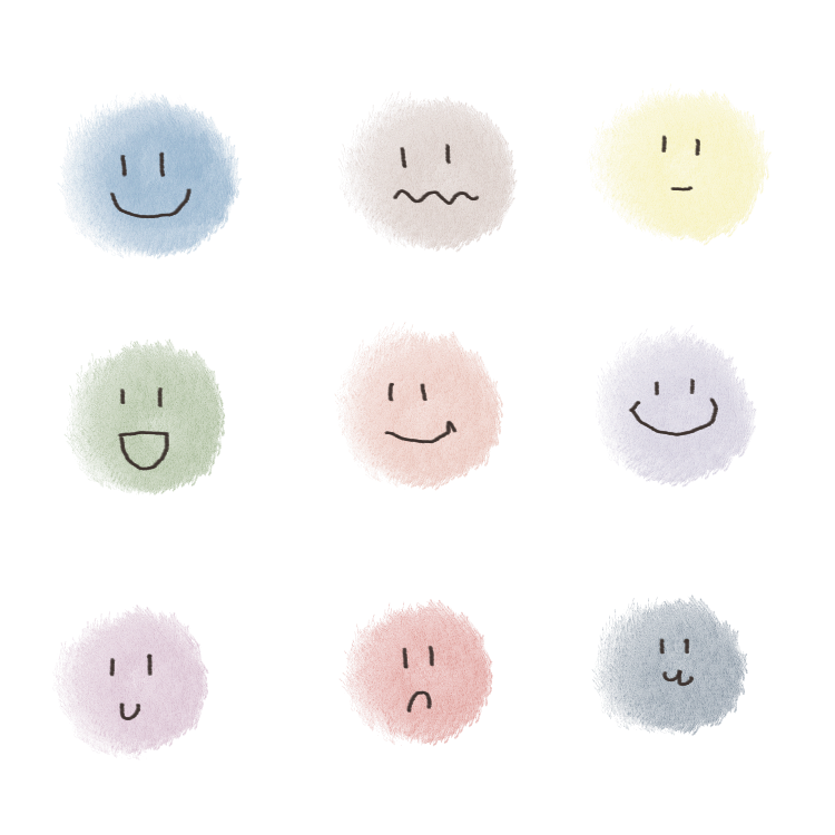 Various expression sticker | Webudding