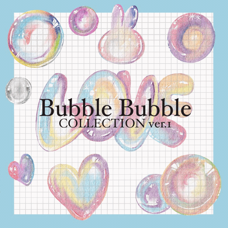 BUBBLE BUBBLE sticker ver1 | Webudding
