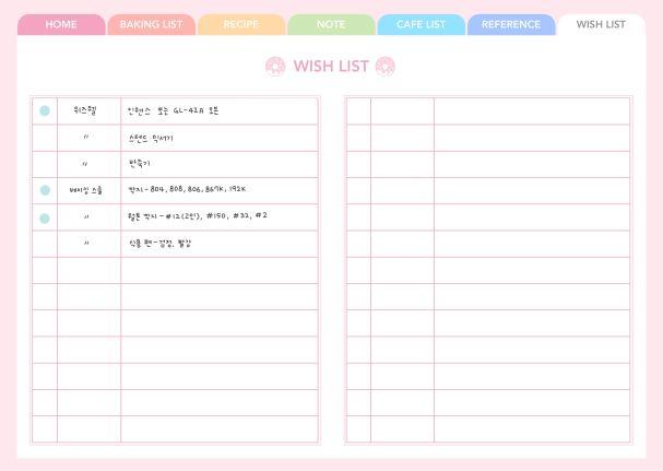 Baker's diary | Webudding