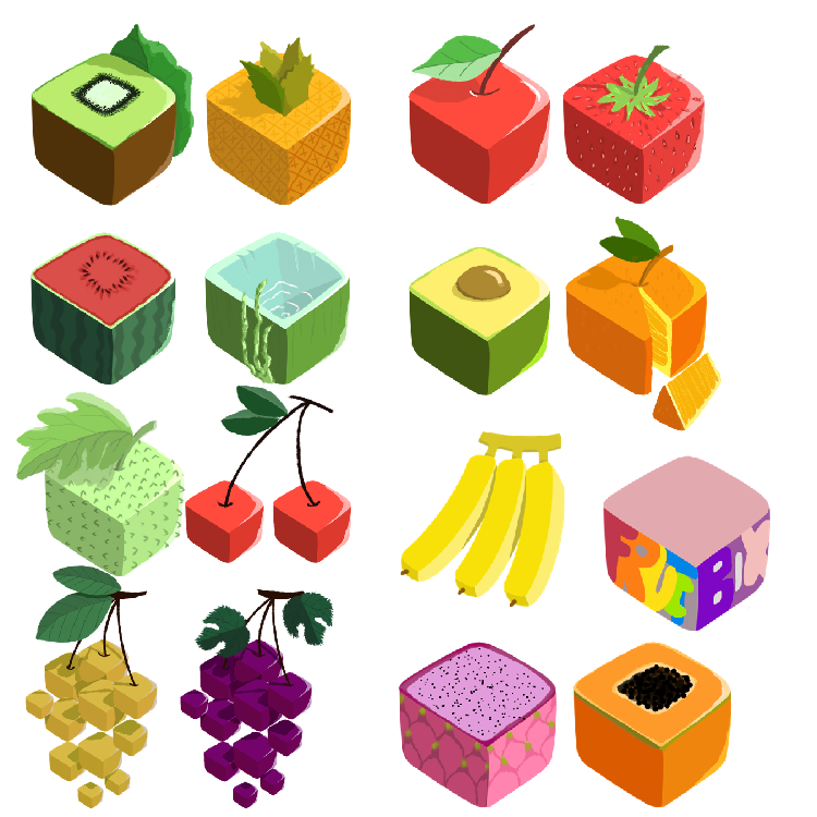 Fruit box sticker 5 | Webudding