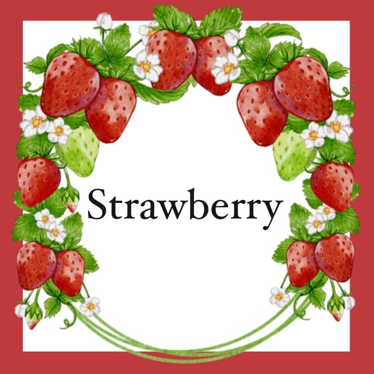 Strawberry sticker | Webudding