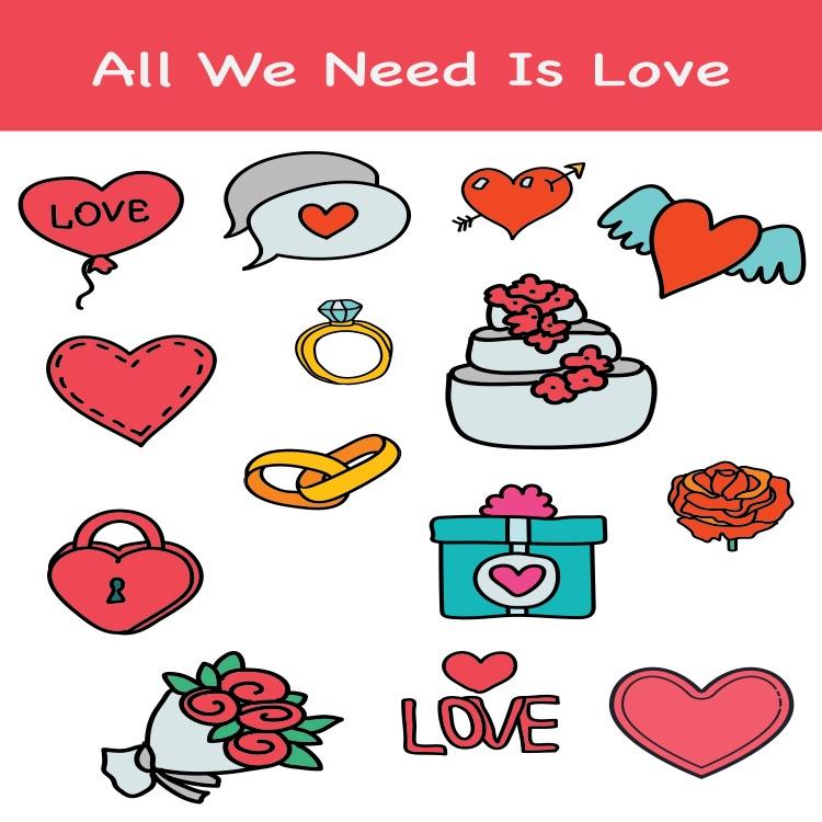 Love Sticker Set | Webudding