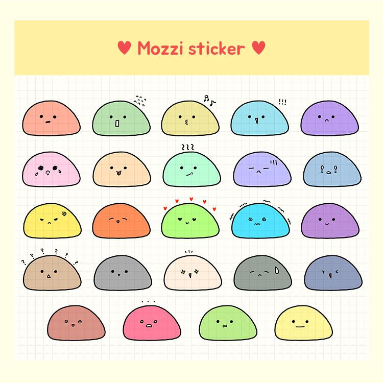 Mozzi sticker | Webudding