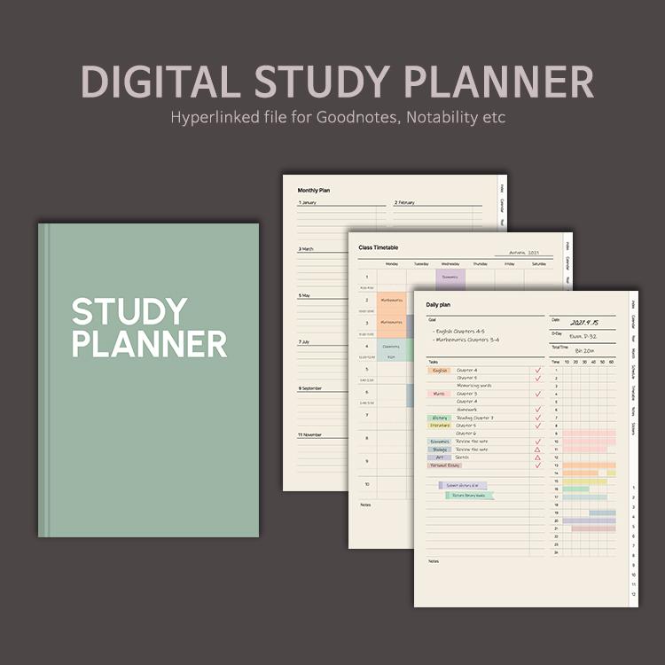 Digital Study Planner | Webudding