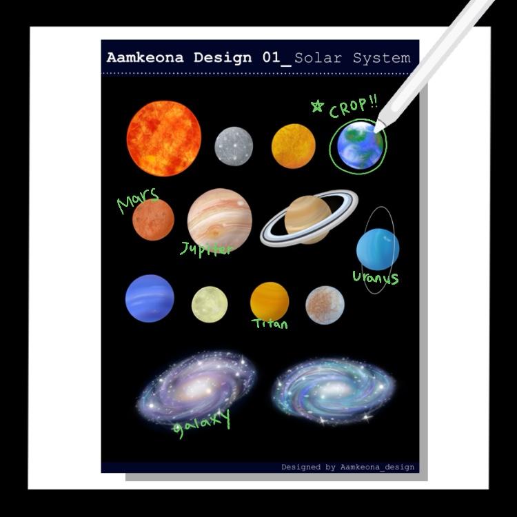 Planet sticker | Webudding