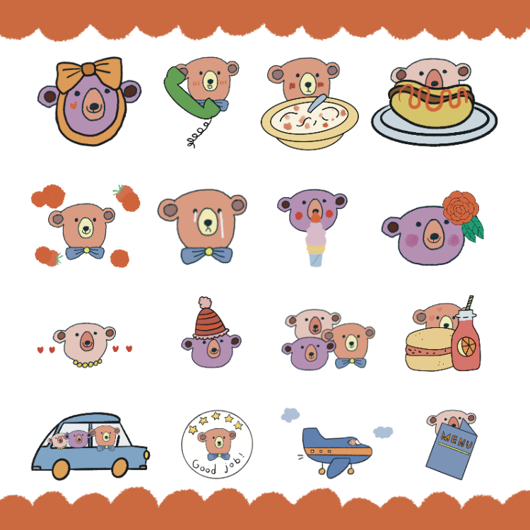 Yum-yum! sticker | Webudding