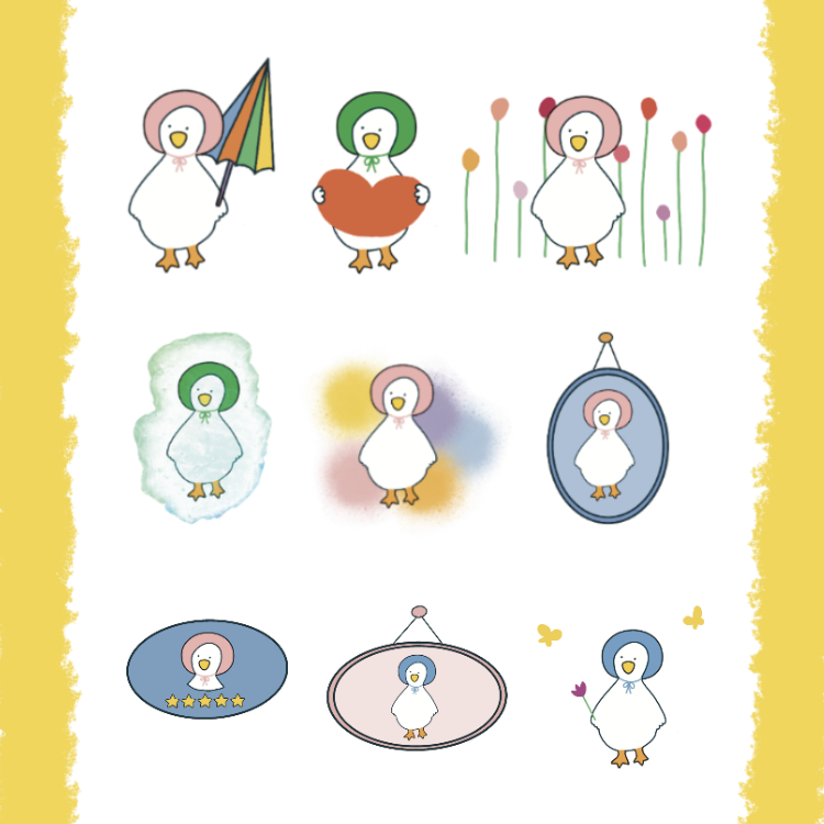 Duck sticker | Webudding