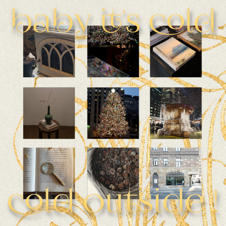 Winter Christmas Aesthetic Photo Sticker Pack | Webudding