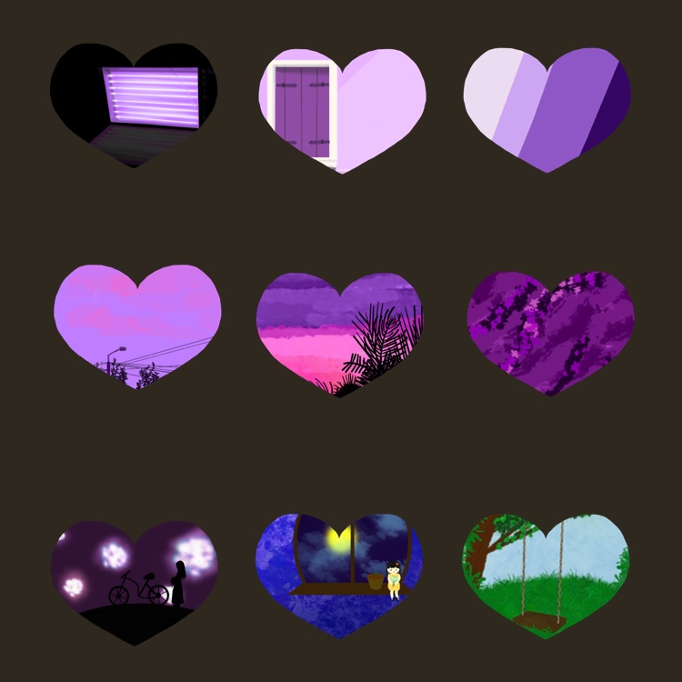 Heart sticker | Webudding