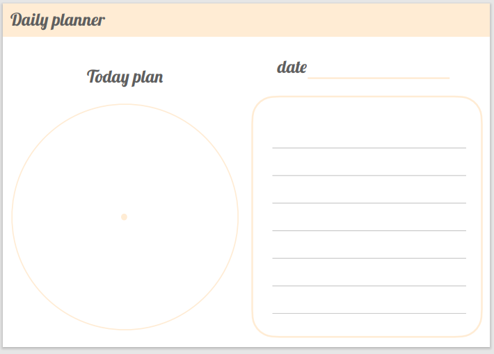 Daily planner lemon | Webudding