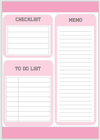 fullset daily diary pink | Webudding