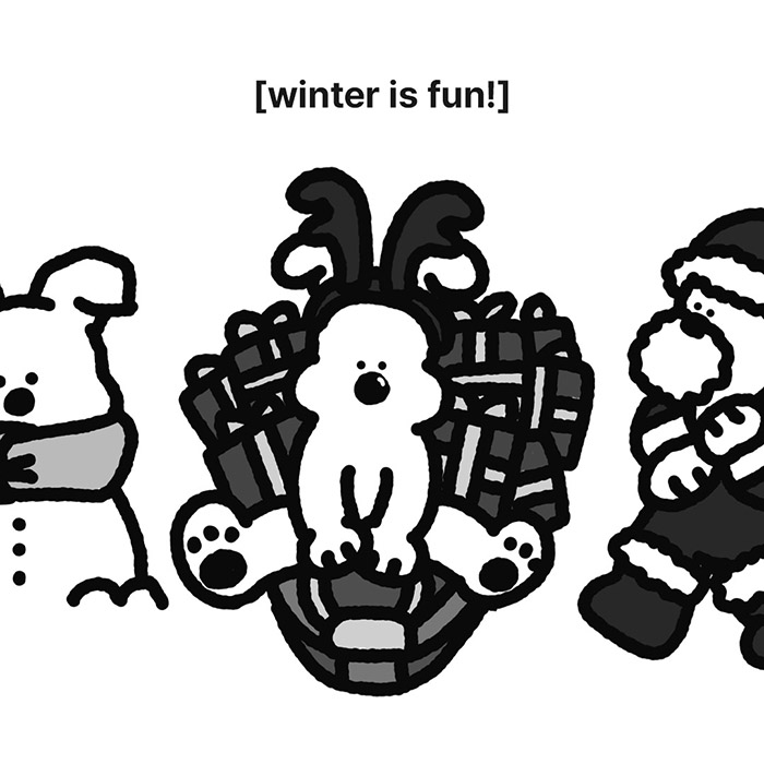 winter is fun! sticker pack | Webudding
