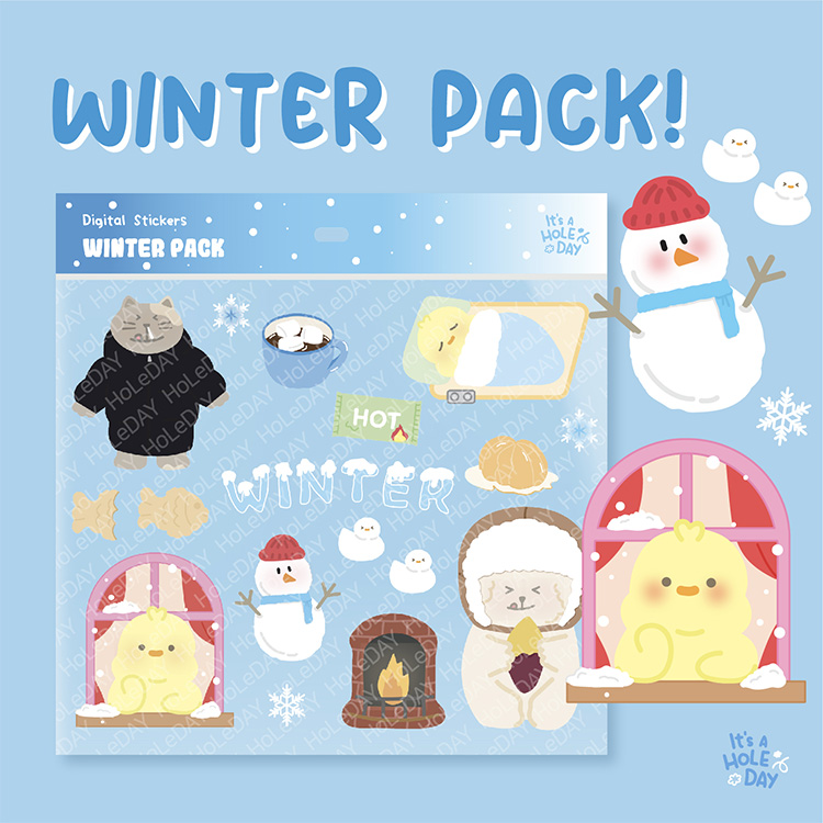 WINTER PACK! | Webudding