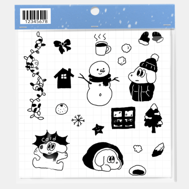 winter dog | Webudding