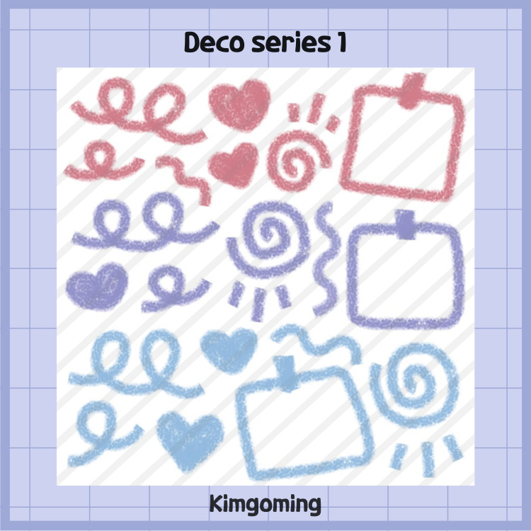 Kimgoming deco series 1 | Webudding